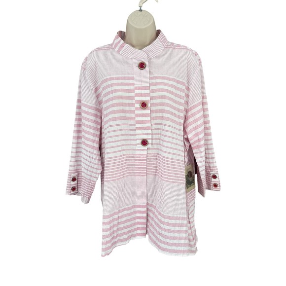 Habitat | Tops | Habitat Nautical Tunic Shirt Women Coastal Preppy ...